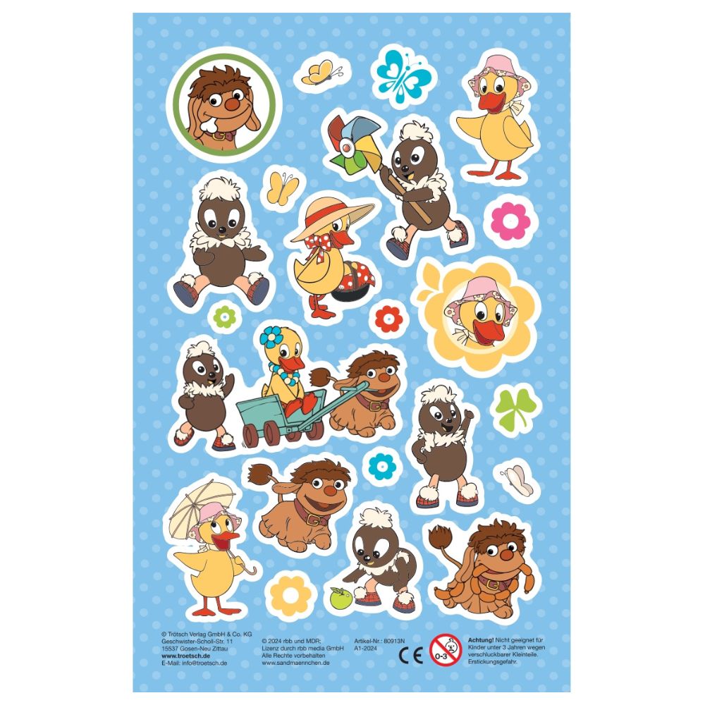 Sticker sheet Sandman | Dresdner Essenz Shop